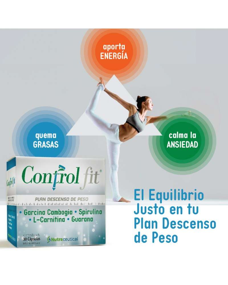 CONTROL FIT - Plan Descenso de Peso x 30 Comprimidos