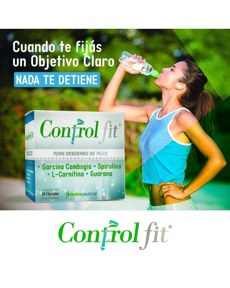 CONTROL FIT - Plan Descenso de Peso x 30 Comprimidos