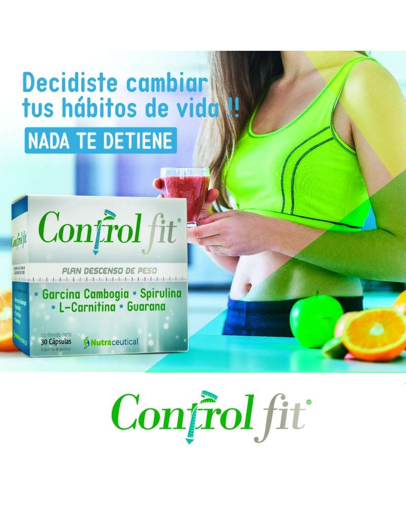 CONTROL FIT - Plan Descenso de Peso x 30 Comprimidos