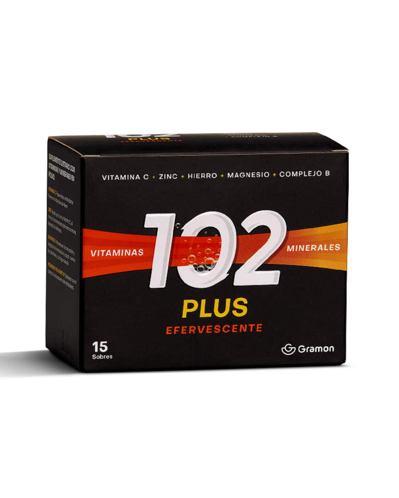 102 PLUS - Efervecente x 15 Sobres