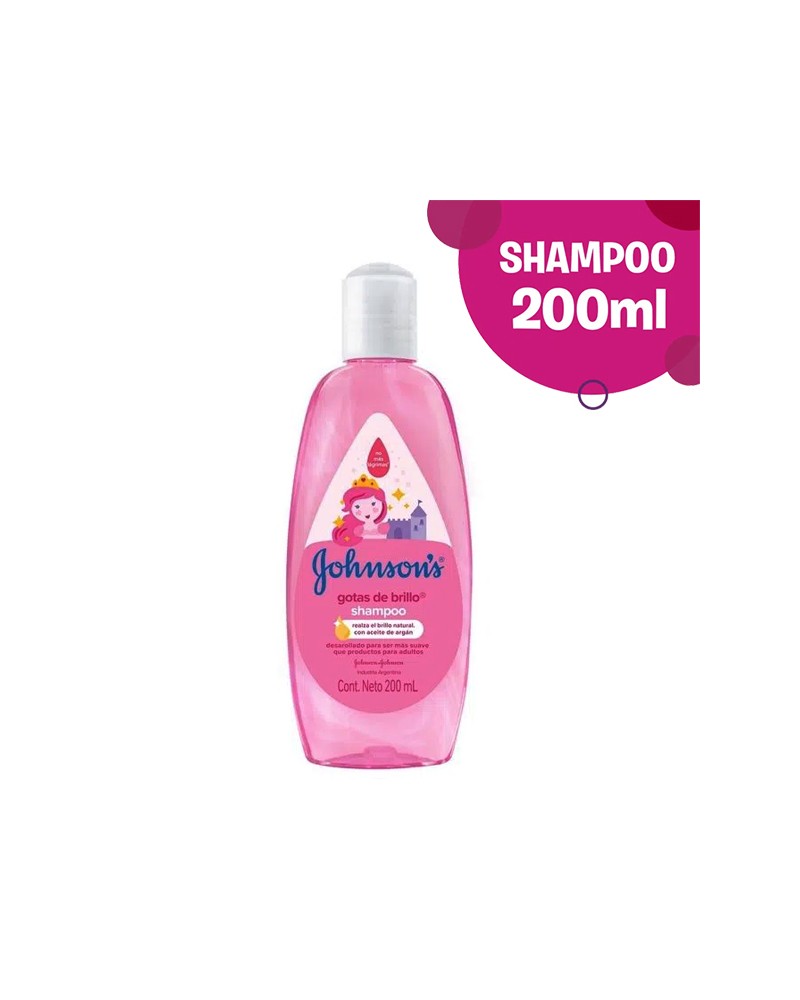 JOHNSONS - Shampoo Gotas De Brillo x 200 ml