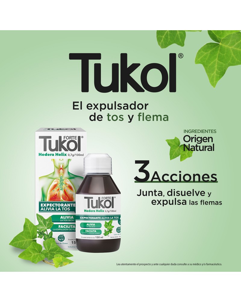 TUKOL - Forte Jarabe Expectorante x 150 ml
