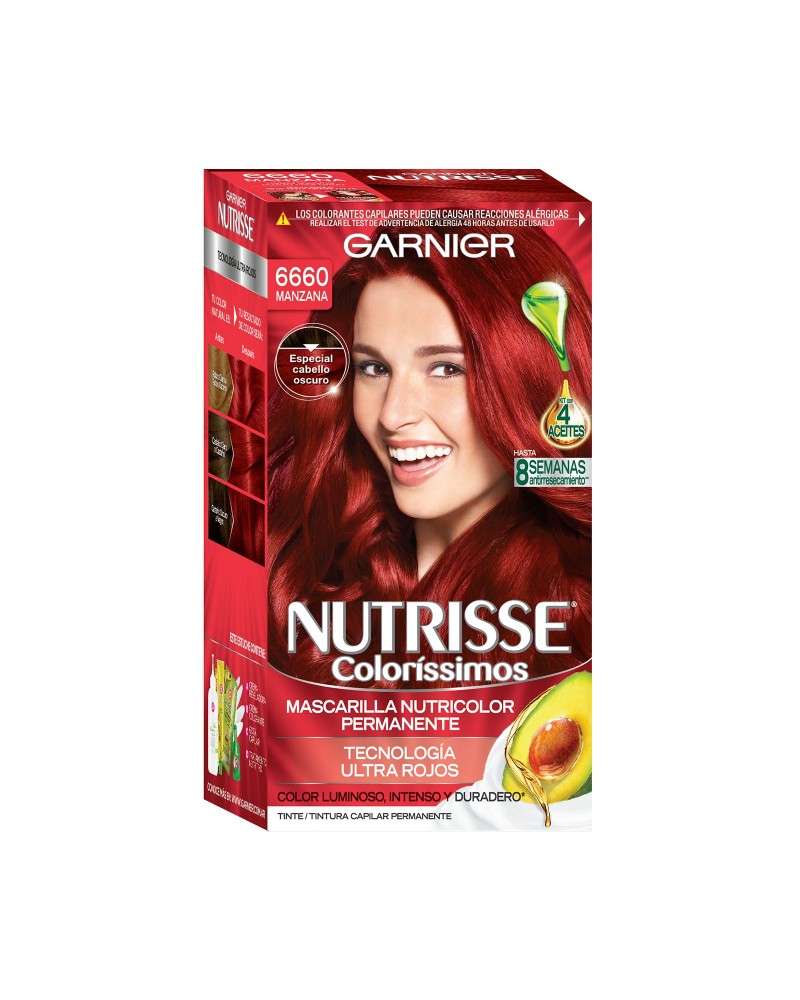 GARNIER NUTRISSE - Kit Completo Colorissimos Tono 6660 Manzana x 45 gr